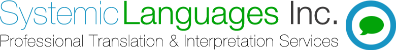 Translation – Systemic Languages